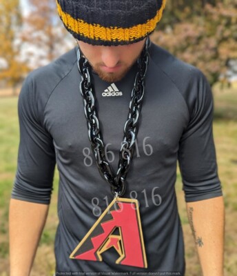 Arizona Diamondbacks Fan Chain, Giant Necklace Licensed MLB | eBay