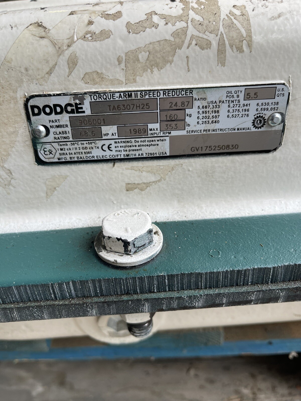 REMAN 906001 - DODGE 906001 TA6307H25 TA TAPER BUSH REDUCER **FREE ...