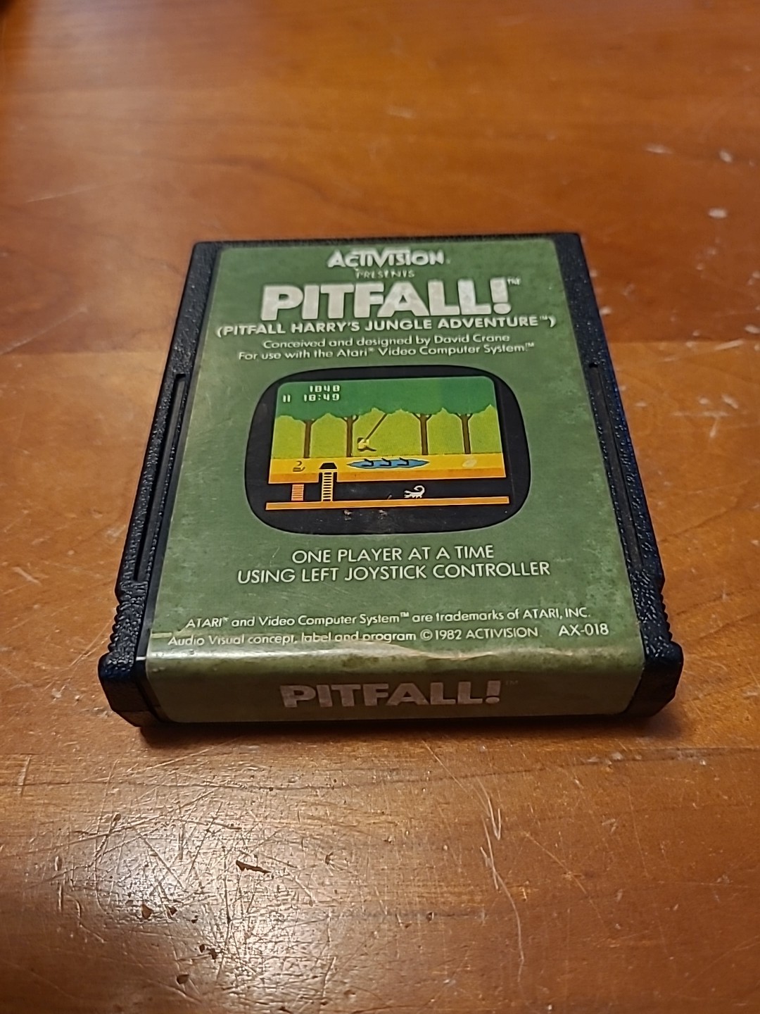 Pitfall! (Atari 2600, 1982) Activision Authentic Game Cartridge Only ...