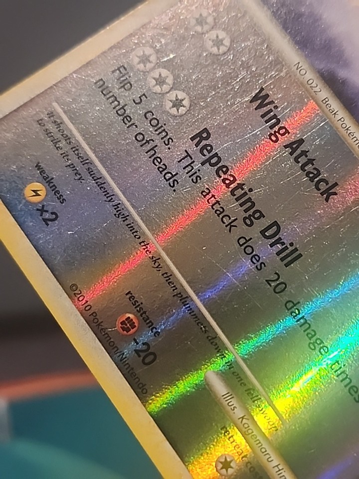 Fearow 15/95 Reverse Holo Pokemon Card Unleashed MP | eBay