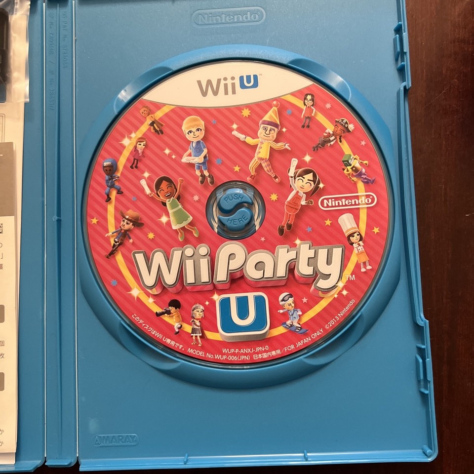 Wii Party U - Japanese Import Region Locked - Must have NTSC-J Nintendo ...