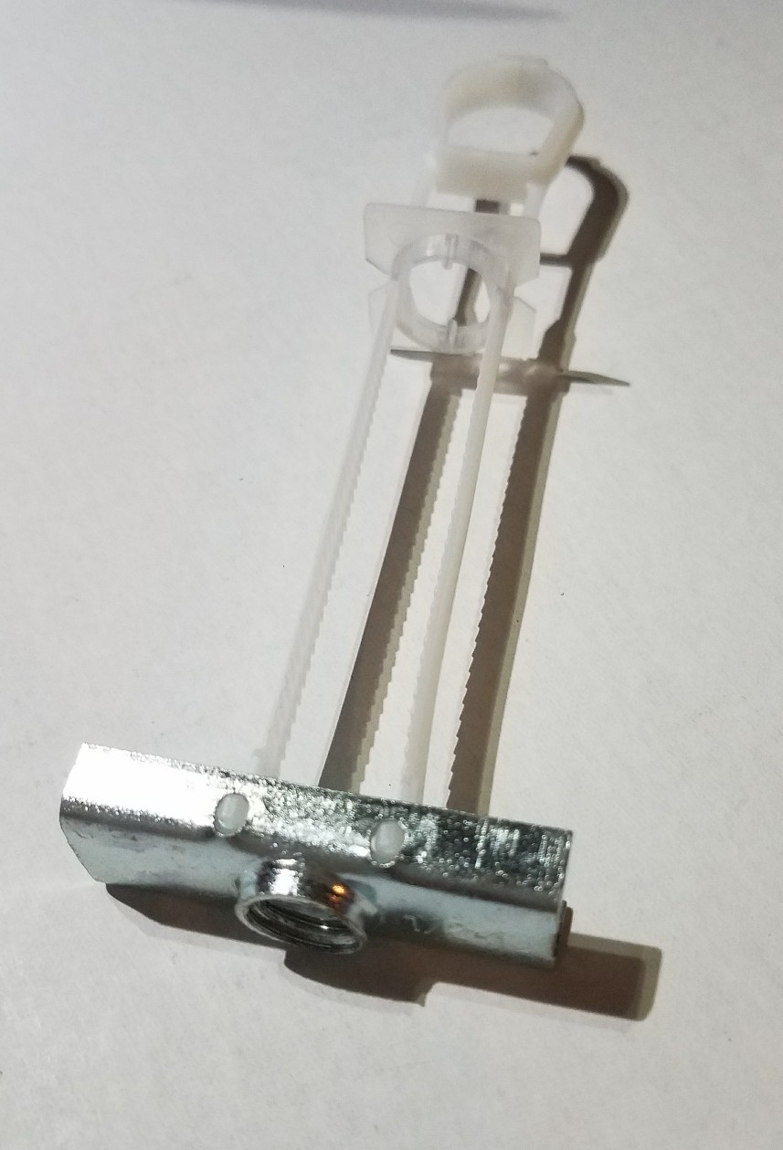 NEW Powers Fasteners 1/2" x 4 Hollow Wall Anchor Plastic Strap Toggle ...