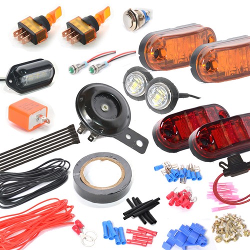 GOLF CART TURN SIGNAL LED KIT W/HORN FOR CLUB CAR DS-- EZGO-- YAMAHA | eBay