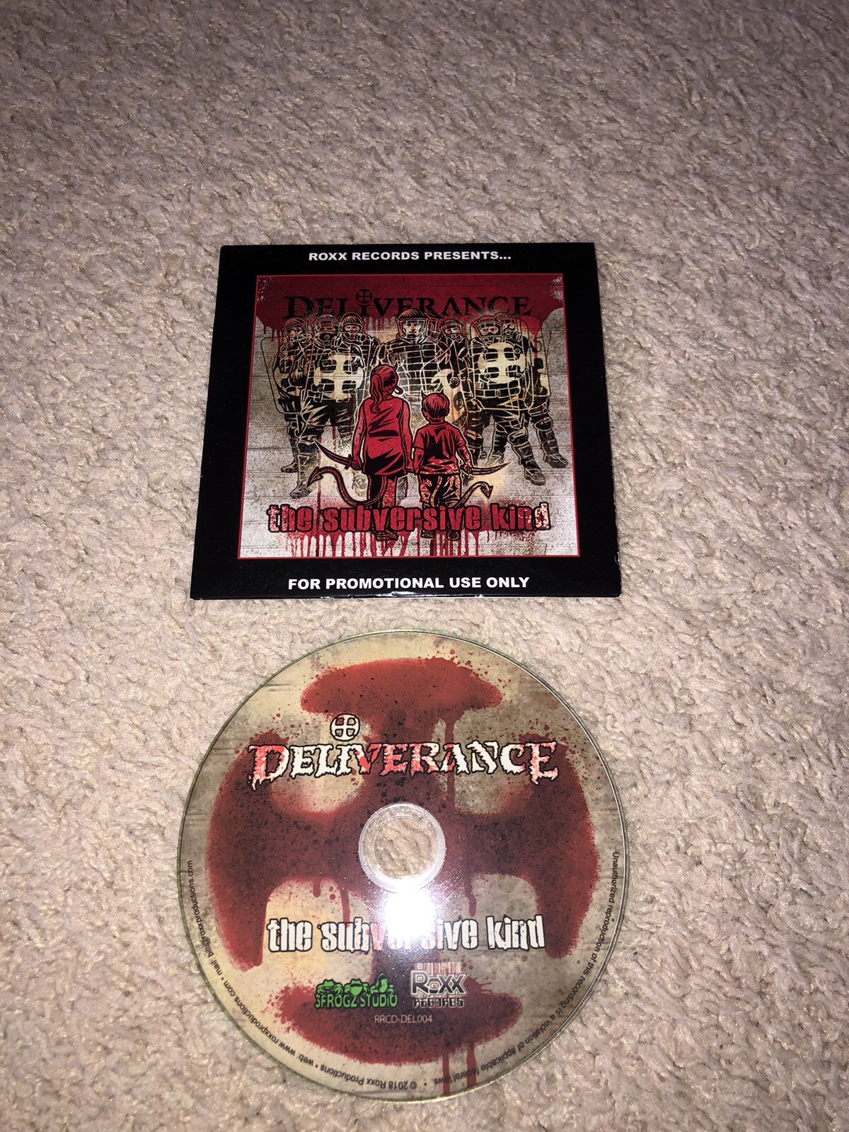 Subversive...By Deliverance CD RARE! Metal Tourniquet Believer ...