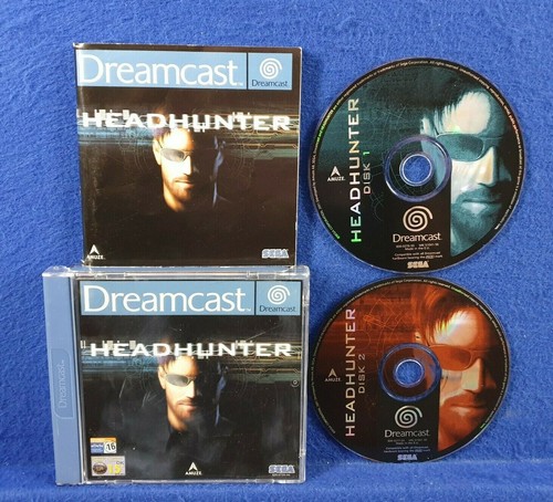 Dreamcast HEADHUNTER Rare Game *Boxed & Complete* Sega PAL UK Exclusive ...