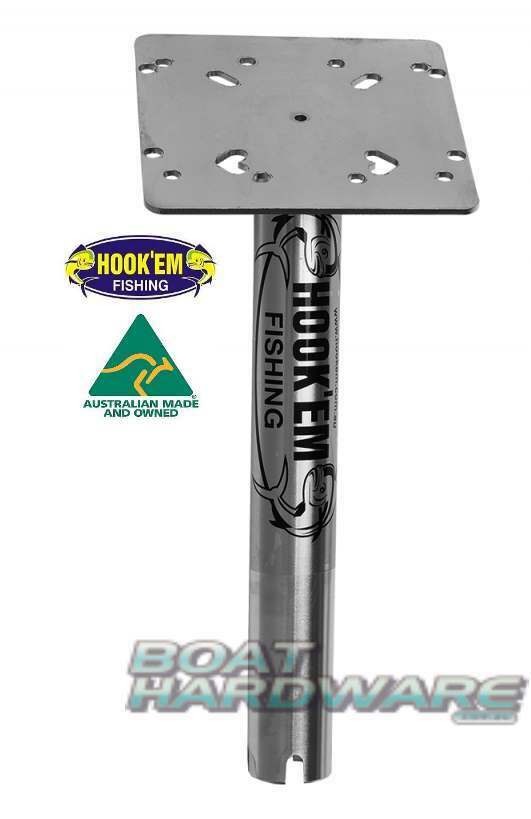 Hookem Downrigger Base Adapter Suit 30º Fishing Rod Holder Cannon ...