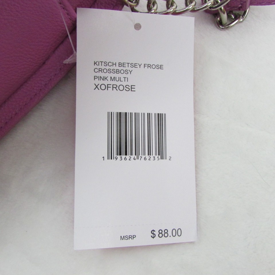 Betsey Johnson Icey Frose Purple Pink Ice Cream Crossbody Purse ...