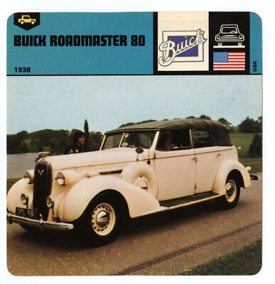 Buick Roadmaster 80 - GT / Production Car Edito Service SA Auto Rally ...