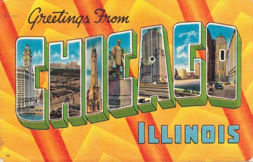 USA - Greetings from Chicago 01.67 | eBay