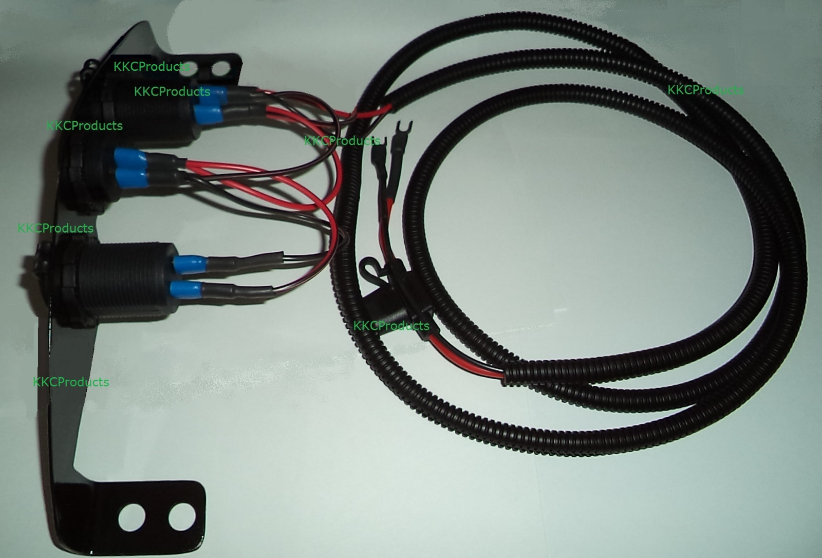 2008 KLR650 KLR 650 WHNS Lower Dash Panel 12v USB Voltmeter Kawasaki ...