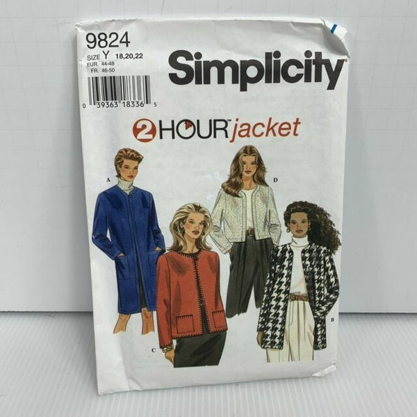 Vintage Simplicity Sewing Pattern 9824 Boho Dress 2 Legnths Sz 16 Bust ...