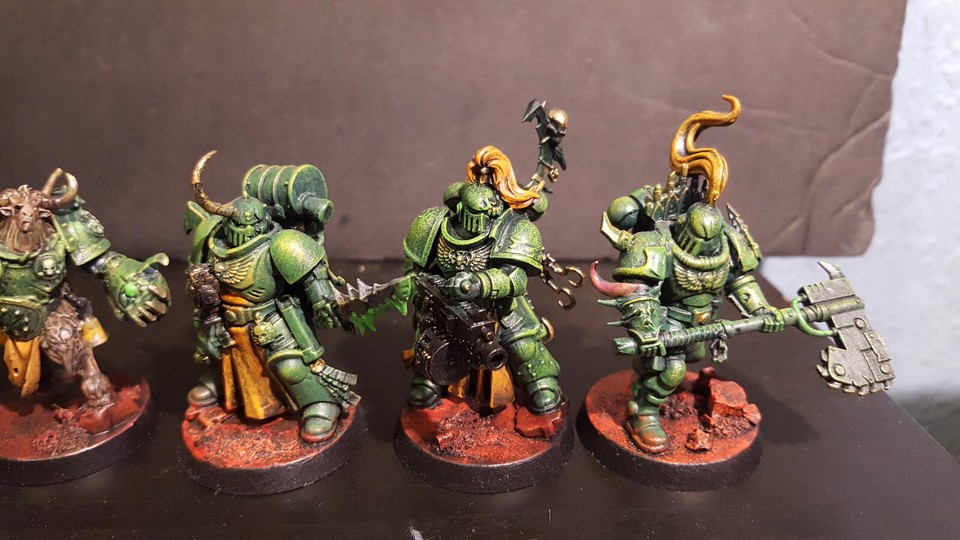 Warhammer 40K - Kill Team: Legionaries Death Guard Nurgle PAINTED ...