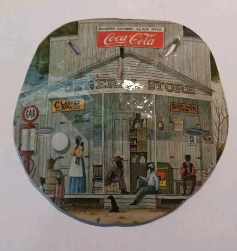 Coca Cola GENERAL STORE - FOLK ART - BLACK AMERICANA - 5x5 Sand Dollar ...