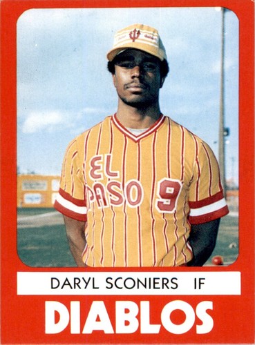 1980 TCMA Minor League Daryl Sconiers (B) El Paso Diablos #14 | eBay