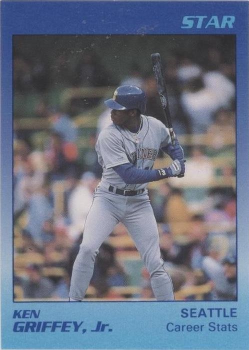 1989 Star Ken Griffey Jr. Dark Blue/Light Blue - Ken Griffey Jr #2 ...