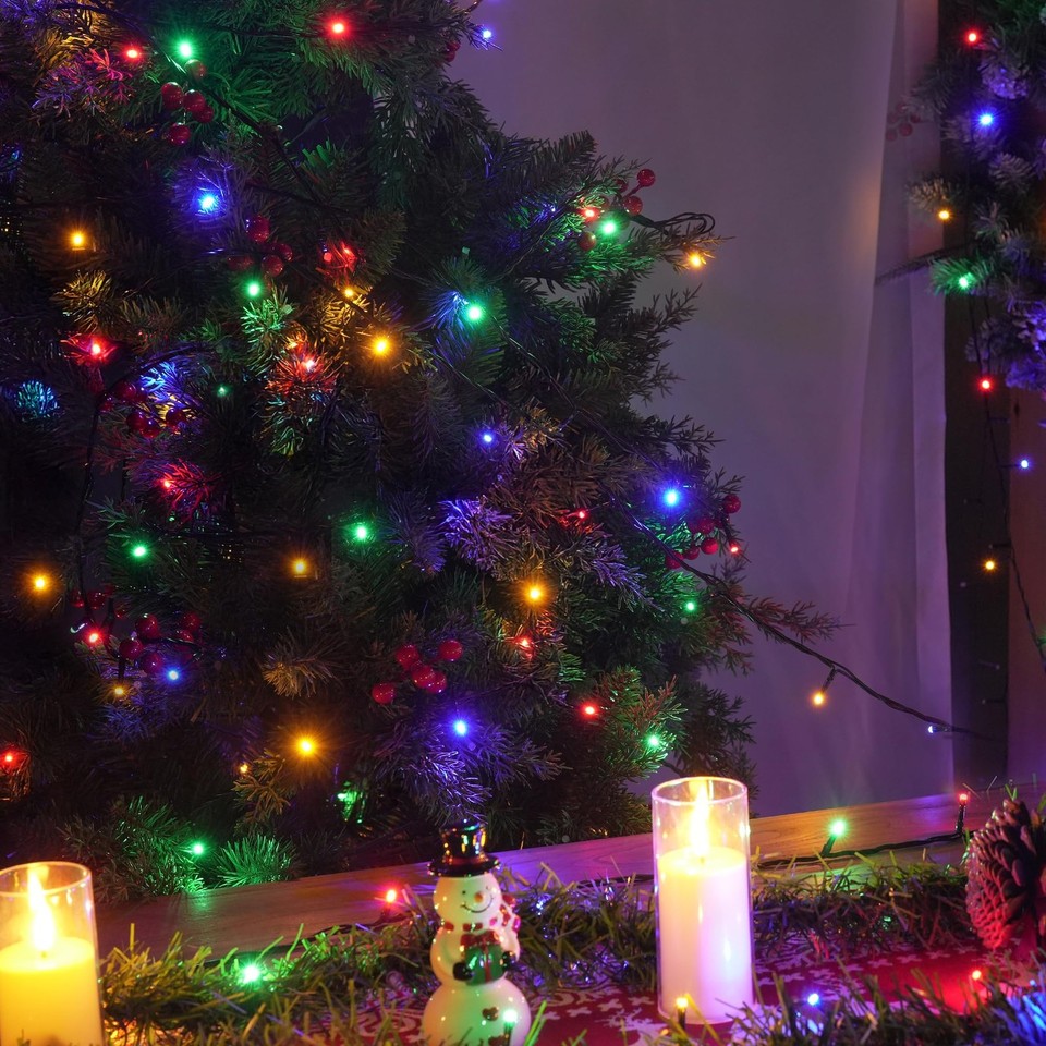 Wexo Palindrog 328ft 1000 LED Outdoor Christmas String Lights ...