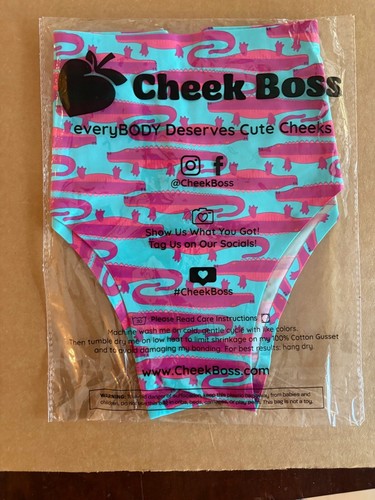 Cheek Boss Cheekies Size L No Show Cheeky Underwear NEW w/tags - Pink ...