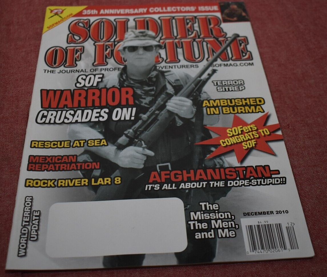 Soldier of Fortune Military Magazine NRA December 2010 | eBay