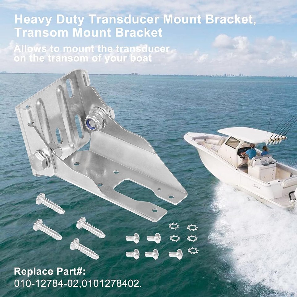 Transducer Mount Bracket for Garmin Panoptix Transducer LVS32 010-12784 ...