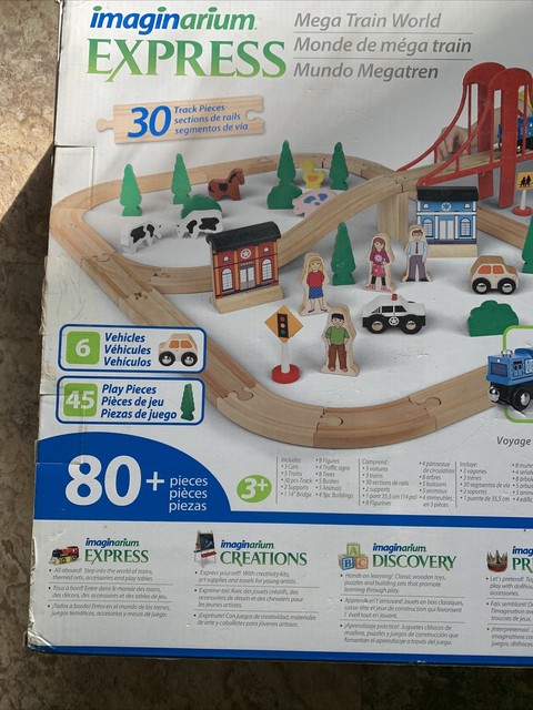 Imaginarium Express MEGA Train World Large Wooden Rail Set for sale ...