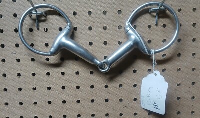 Vtg Eggbutt Snaffle Bit 5" HS Herm Sprenger German Stainless Horse | eBay