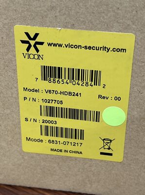 Vicon V670-HDB241 Ceiling Mount | eBay