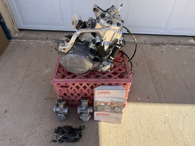 CR500R Complete Engine / 2 Carburetors / Ignition Coil | eBay