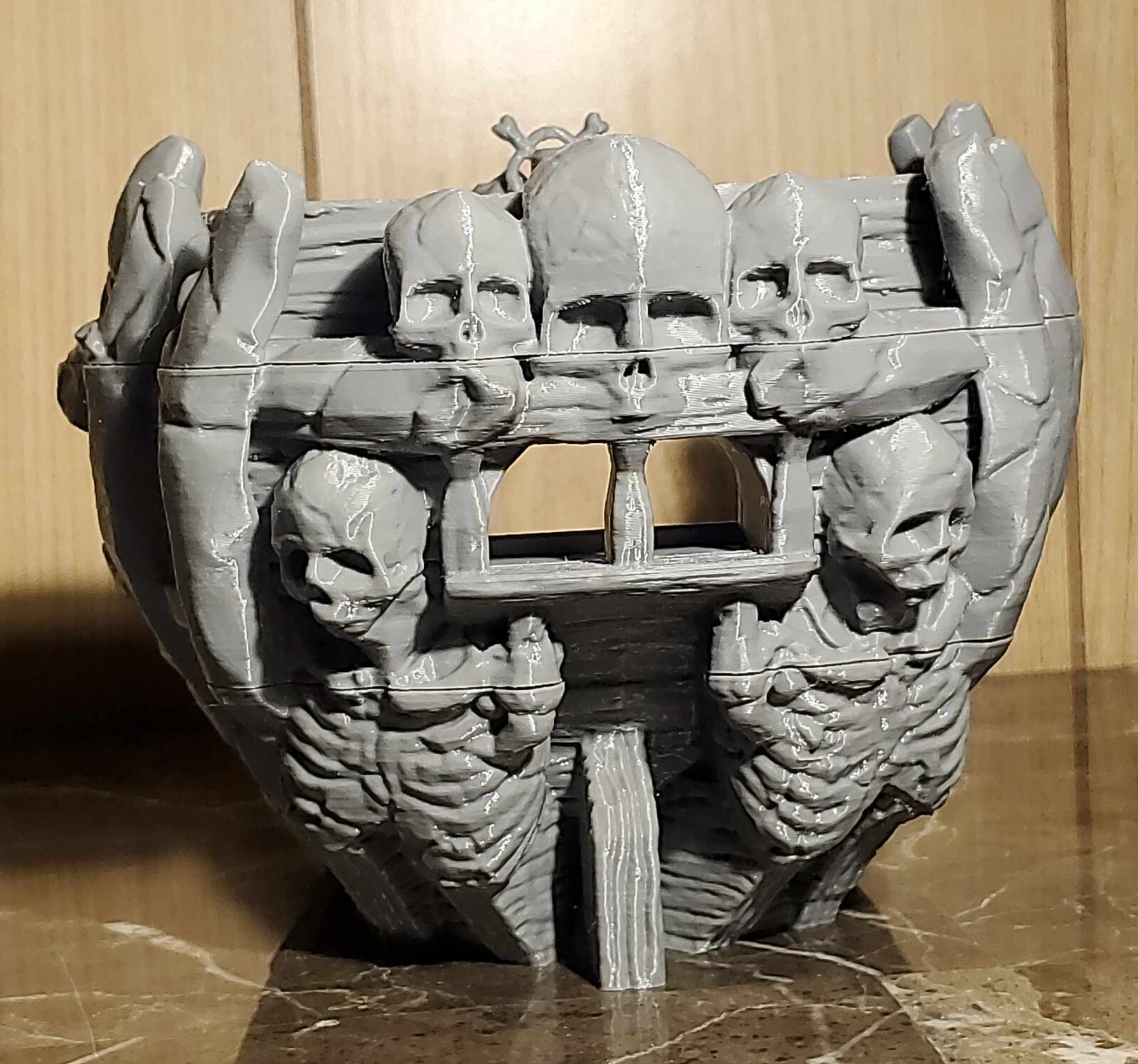 Undead Galley Pirate Ship Boat Terrain Scenery D&D 28mm Miniature DnD ...