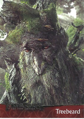 2002 Topps Lord of the Rings: The Two Towers #14 Treebeard Rookie RC ...