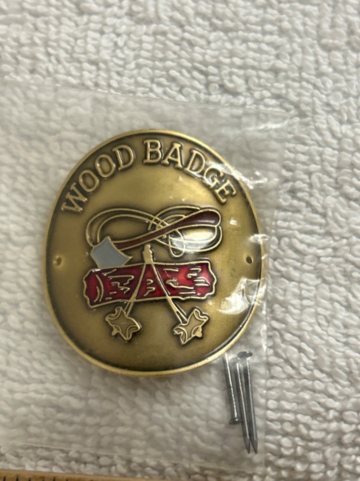 BSA Wood Badge Hiking Staff Medallion Boy Scouts | eBay