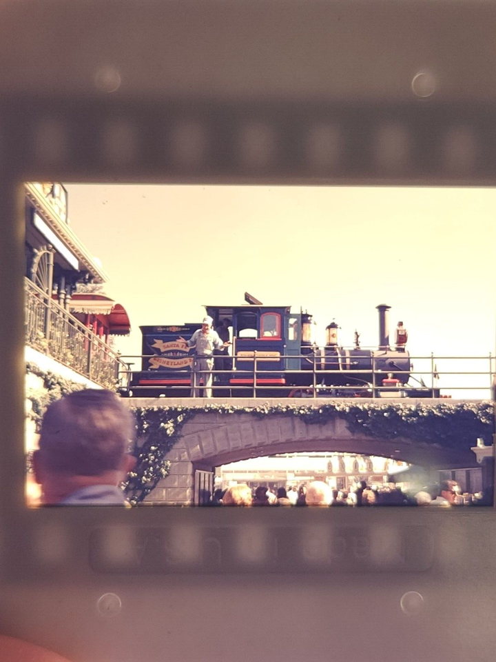 1965 Disneyland Santa Fe Railroad Conductor Station Bridge Original ...