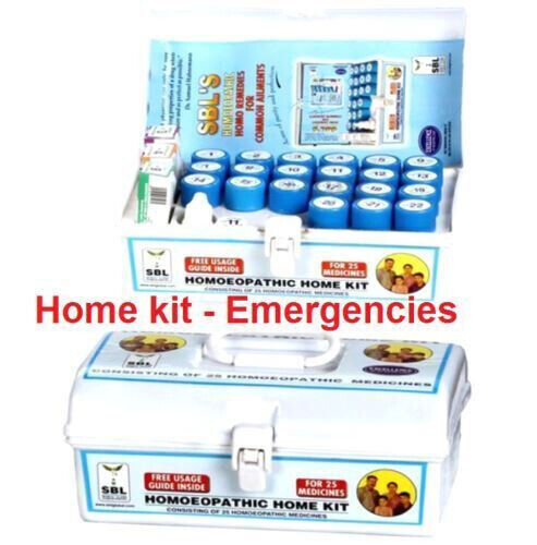 SBL Homeopathy Home Kit consisting of 25 Homoeopathic Medicines ...