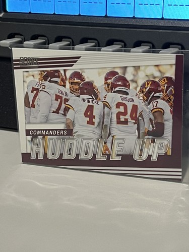 2022 Score Huddle Up Team Card Washington Commanders #HU-WAS | eBay