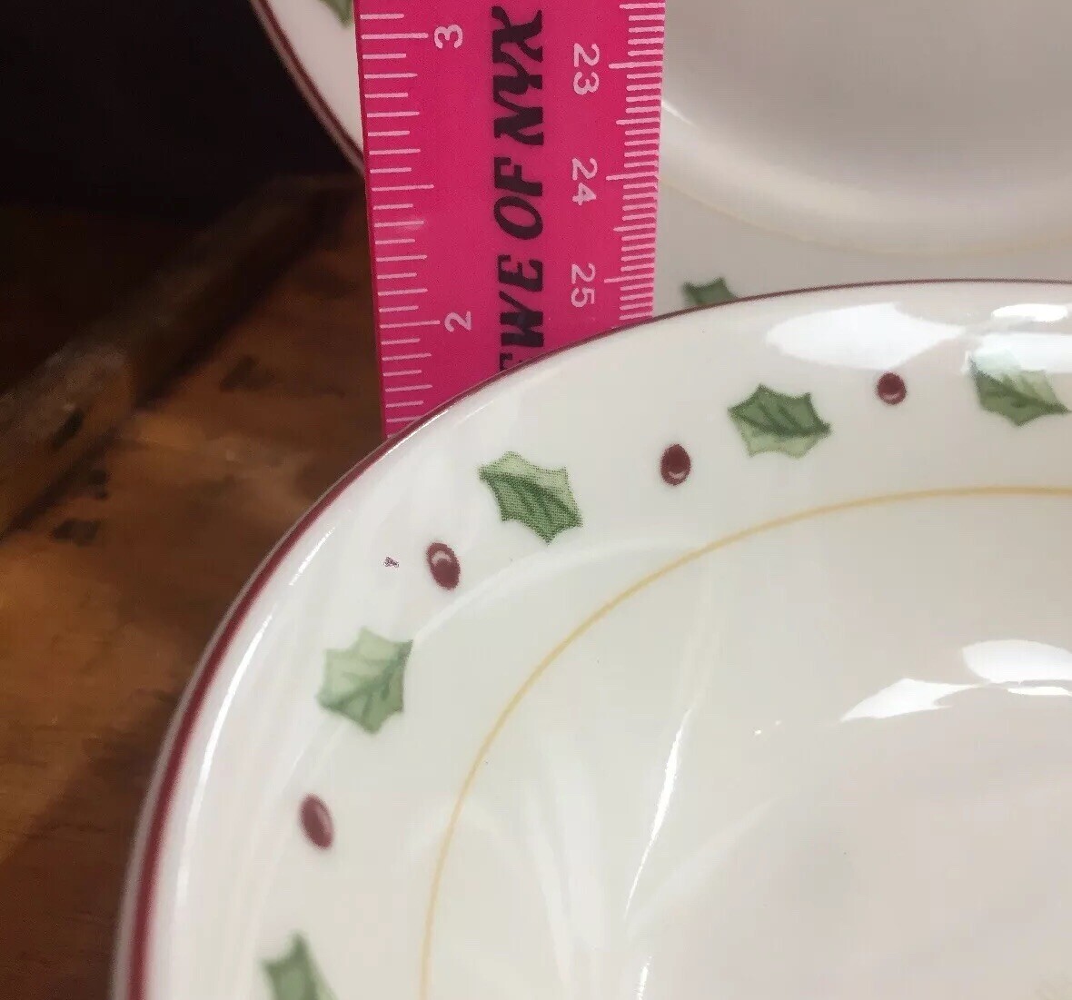 Merry Brite Holiday Home MBT1 Dinner Plate, Salad Plate, Cereal Bowl or ...