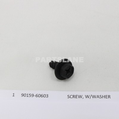 Toyota 90159-60603 OEM Genuine Screw w/Washer | 9015960603 | Genuine ...