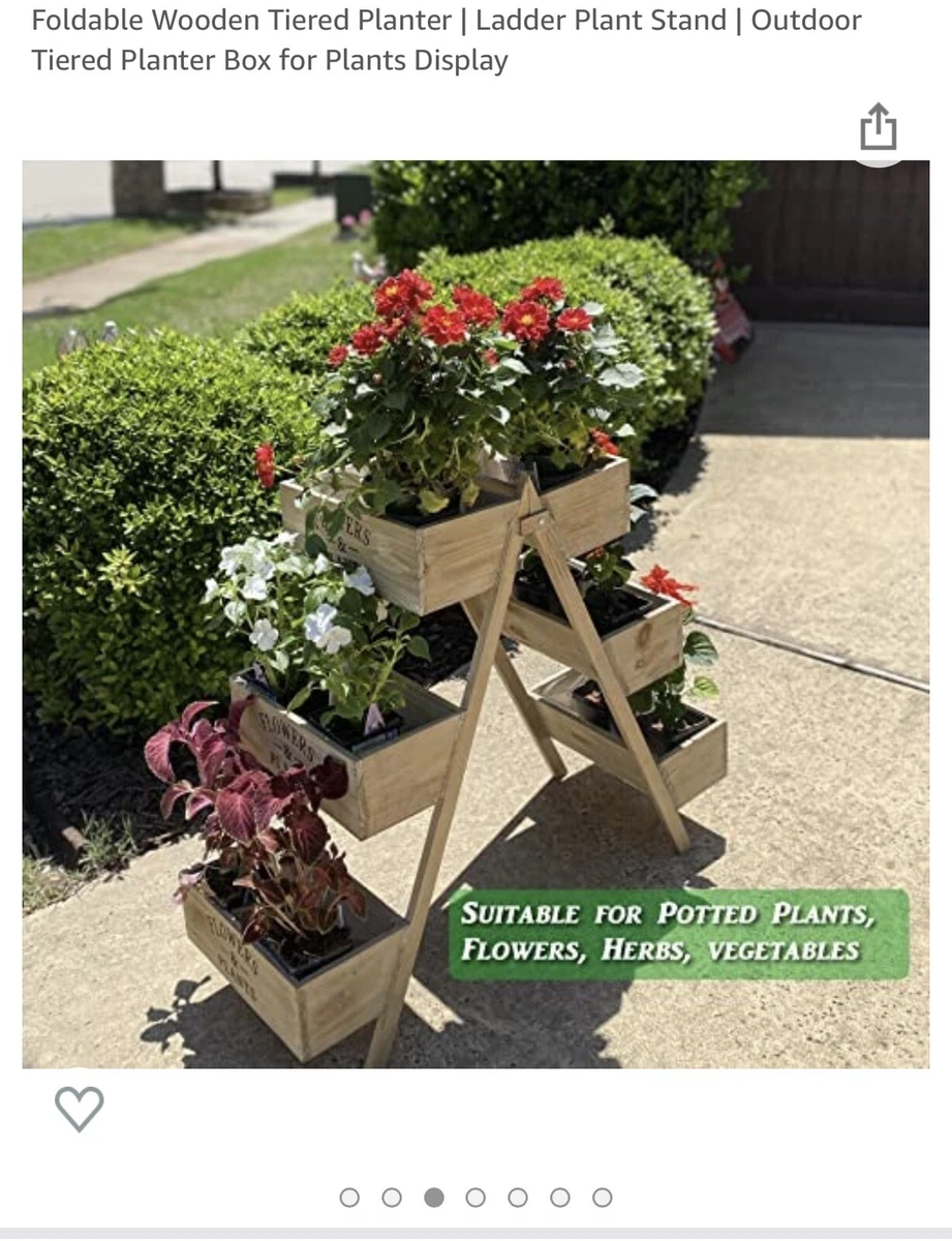 Tiered Planters Outdoor Use