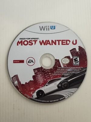 Need for Speed: Most Wanted U (Nintendo Wii U, 2013) 14633197495| eBay