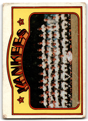 1972 Topps #237 New York Yankees New York Yankees | eBay