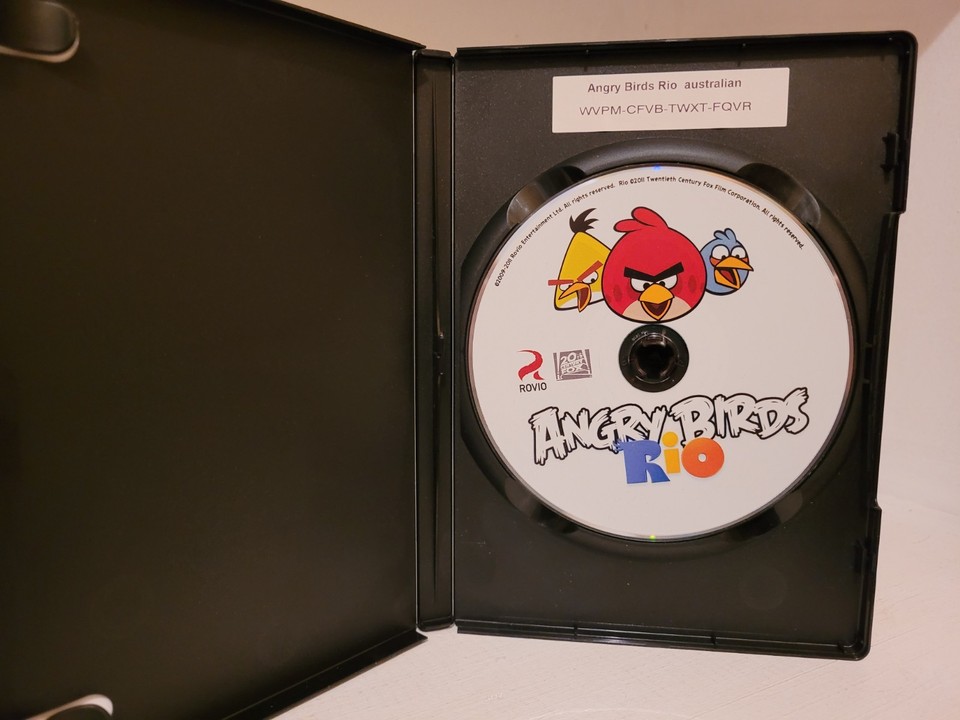 Angry Birds Rio - PC CD-ROM in VGC | eBay Australia