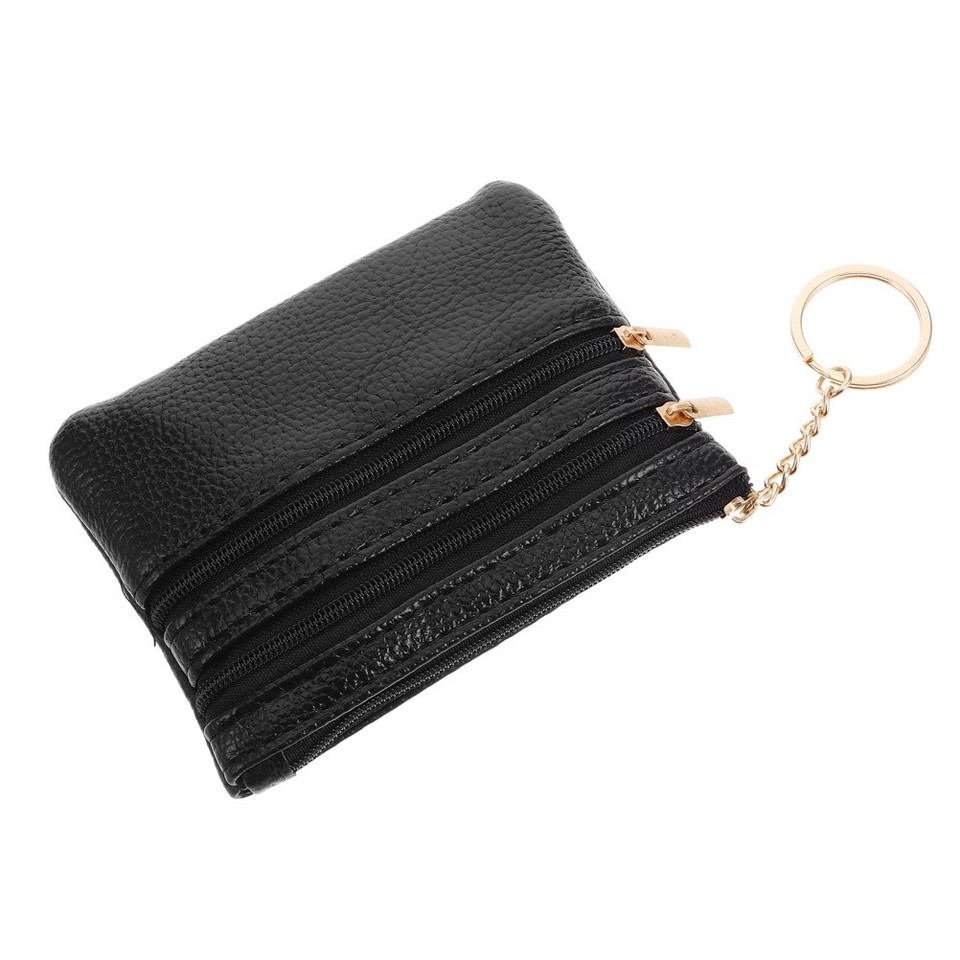 Ladies Pu Wallet Small Coin Pouch Ladies Small Wallet Zipper Wallet ...