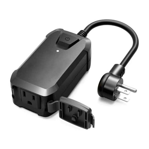 Outdoor Smart Dimmer Plug w/Voice and App Control 400-Watt Max, IP44 ...