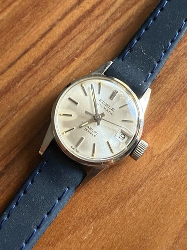 RARE Vintage EDELE Watch, Automatic, Incabloc, 21 Jewels , Old Stock ...