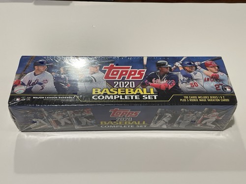 2020 Topps Baseball Complete Set Blue Factory Sealed 5 Rookie Image ...