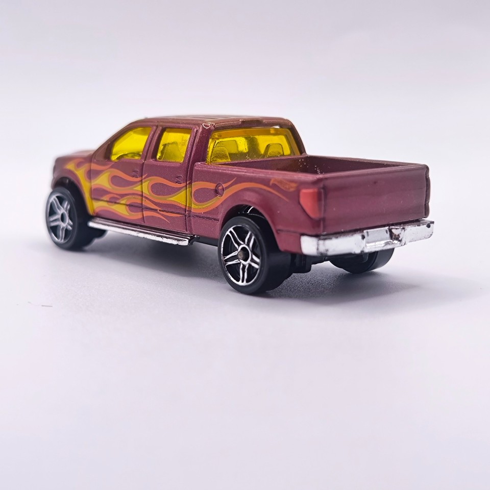 HOT WHEELS Loose HW 2009 FORD F-150 RED FLAMES | eBay