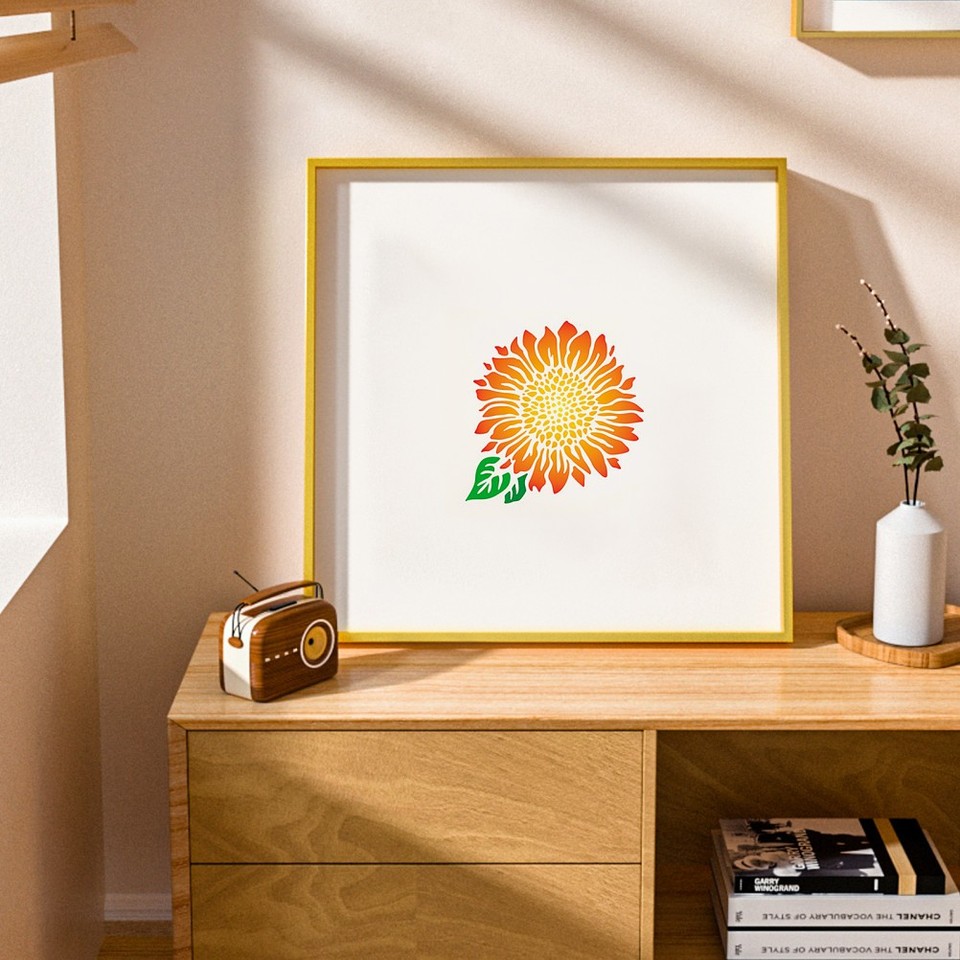 36 Pcs Drawing Stencils Flower Stencils Bird Stencils Reusable Wooden ...