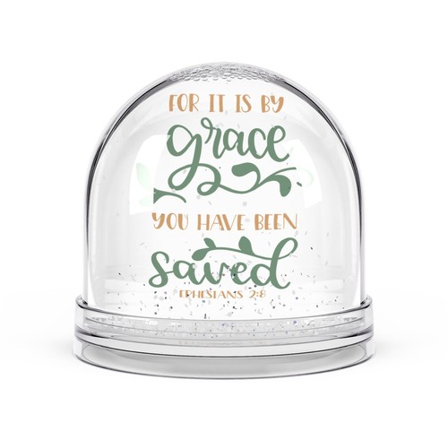 Graceful Snow Globe Keepsake, Inspirational Gift, Religious Decor | eBay