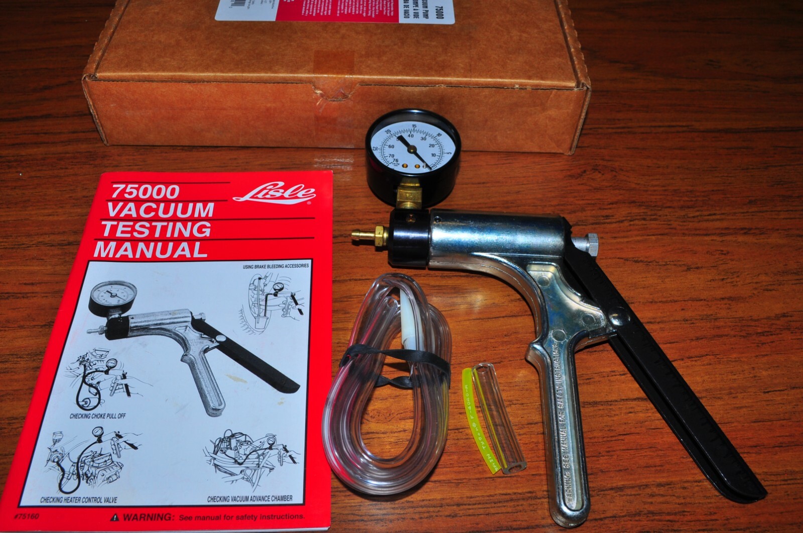 VACUUM PUMP HEAVY DUTY REPAIRABLE VACUUM PUMP LISLE 75000 | eBay
