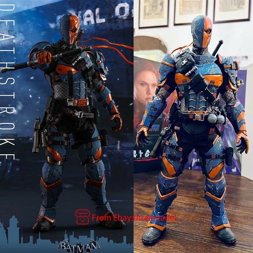 Hot Toys HT 1/6 VGM30 Batman:Arkham Origins Deathstroke Action Figure ...