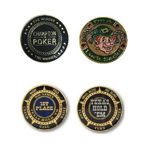 POKER CARD GUARD PROTECTOR TROPHYS - Choose your Design | eBay