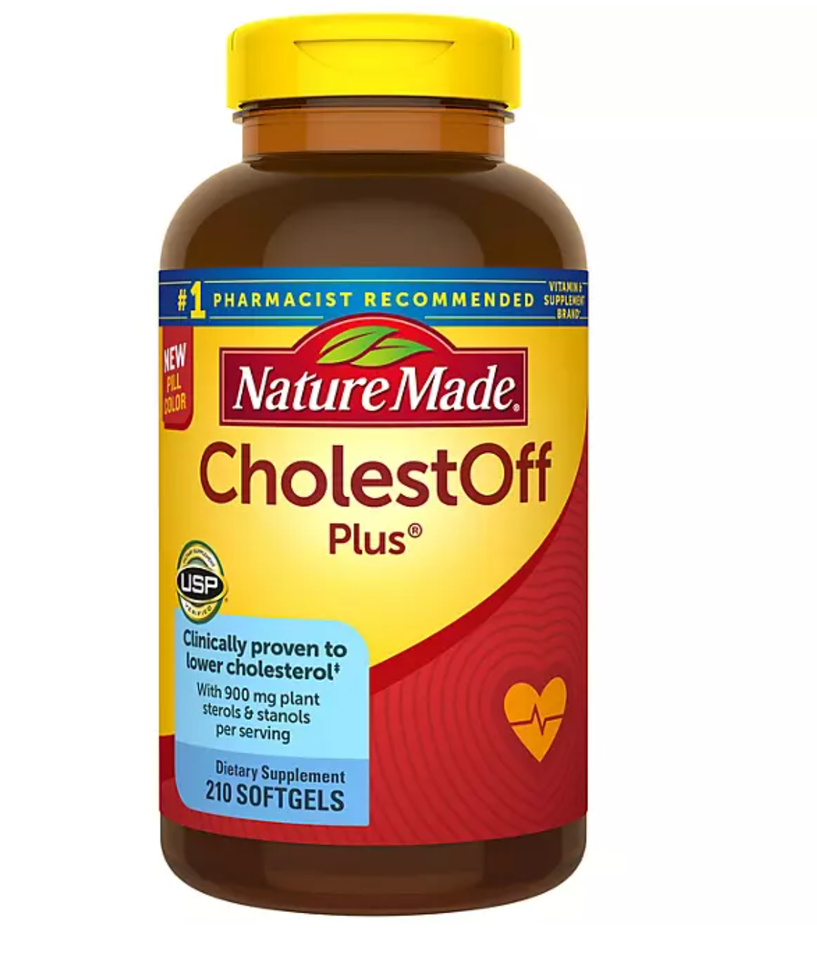 Cholestoff plus Softgels for Heart Health Nature Made (210 CholestOff ...